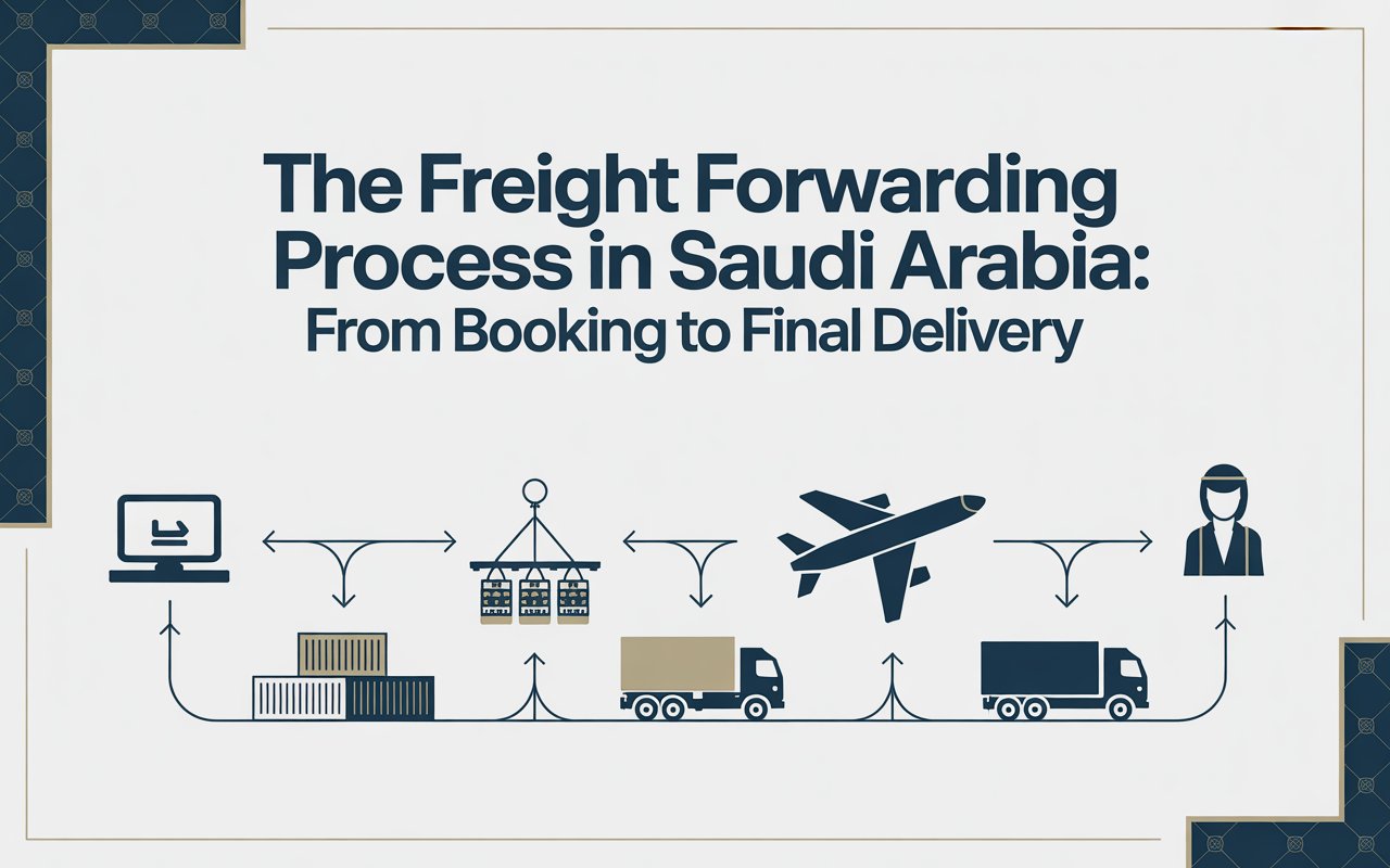 The Freight Forwarding Process in KSA: Booking to Delivery